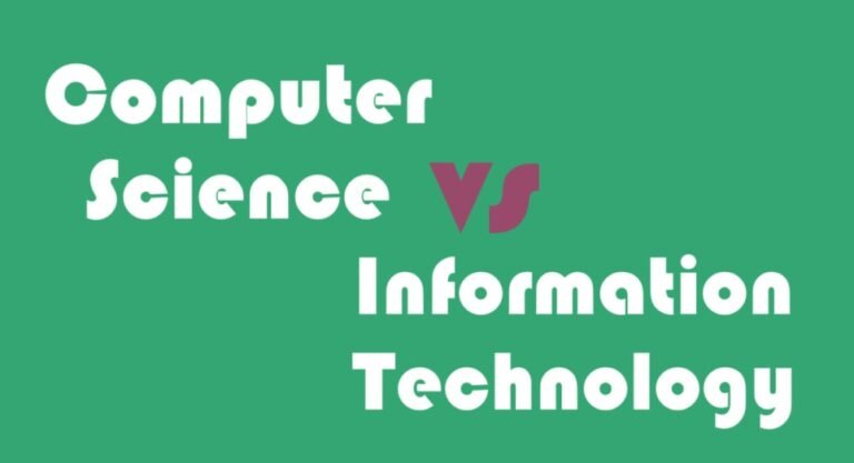 Computer Science vs Information Technology: Key Differences and Career ...