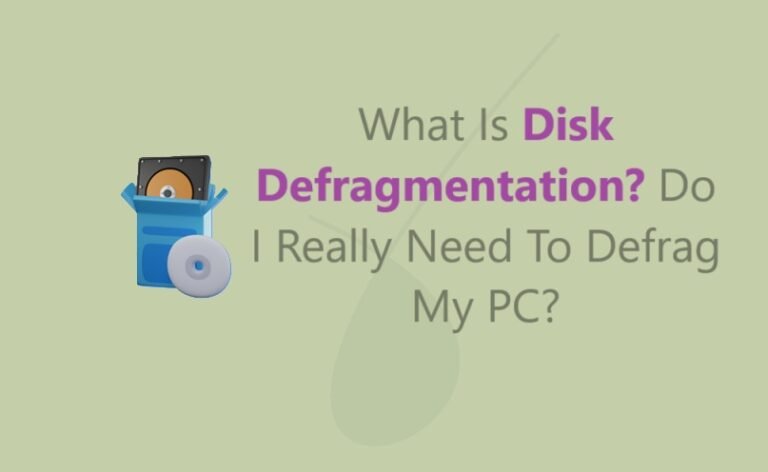 What Is Disk Defragmentation? Do I Really Need To Defrag My PC ...