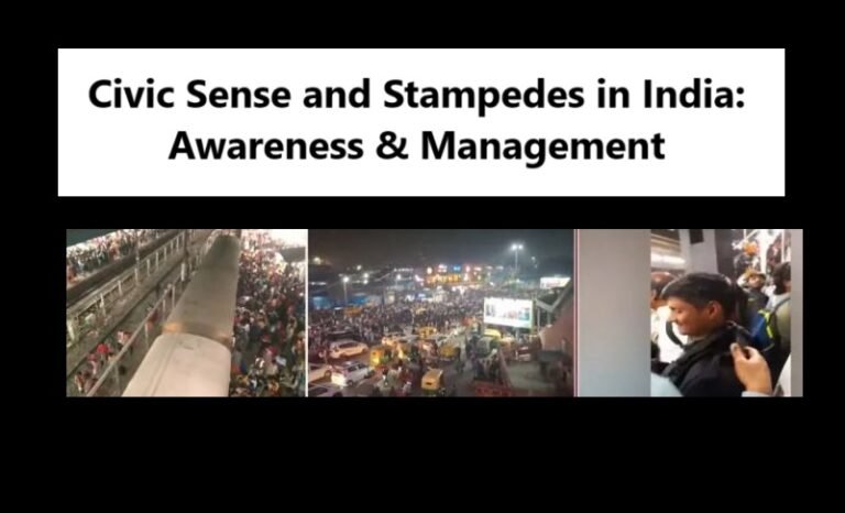 Civic Sense and Stampedes in India: Awareness & Management - Bharat ...