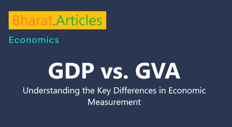 GDP vs. GVA: Understanding the Key Differences in Economic Measurement ...