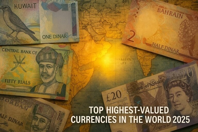 Top Highest Value Currencies in the World (2025 Edition) - Bharat Articles