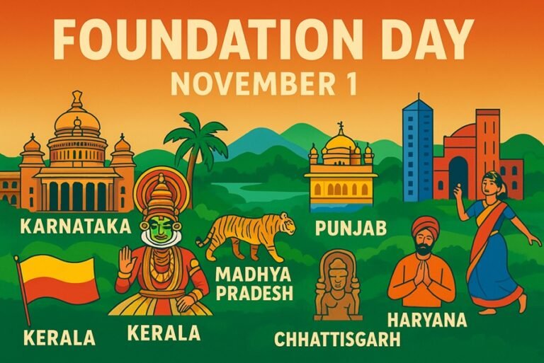 List of Indian States That Celebrate Foundation Day on November 1 ...