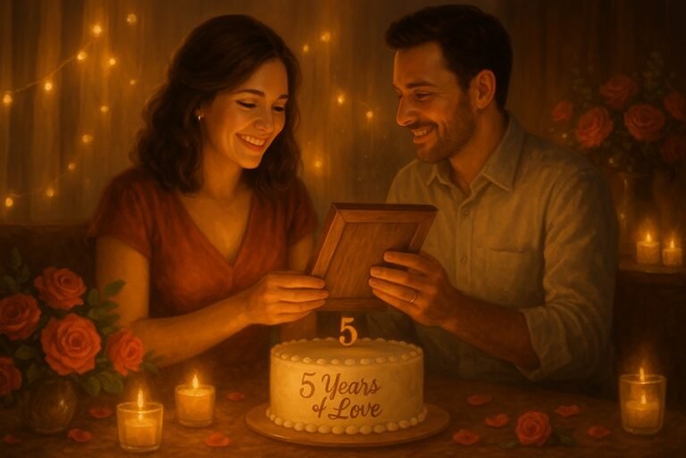 80+ Best 5th Anniversary Wishes for Wife - Bharat Articles