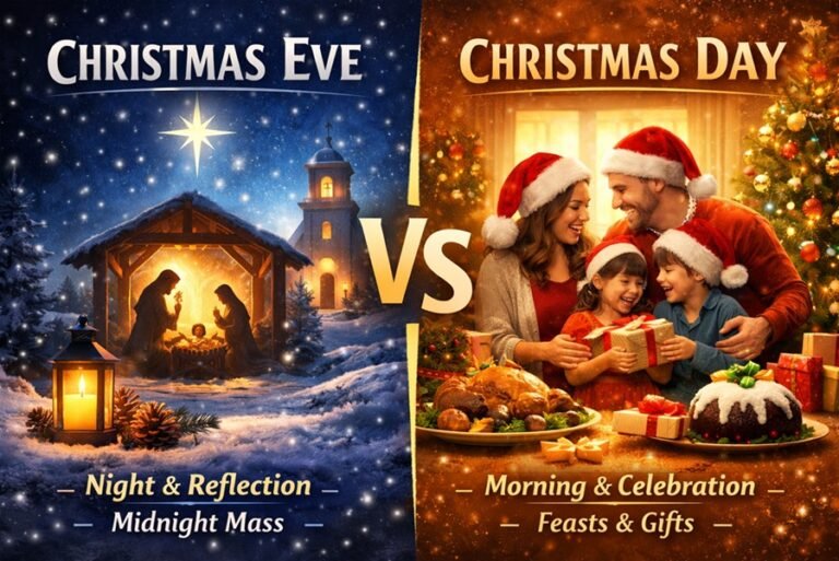 Christmas Eve vs. Christmas Day: Meaning, Traditions, and Key ...