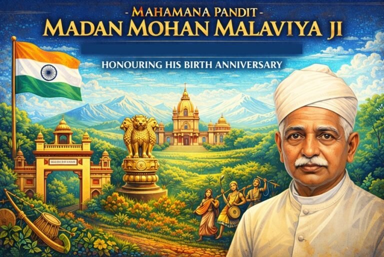Mahamana Pandit Madan Mohan Malaviya Ji: Birth, Life, Contributions ...