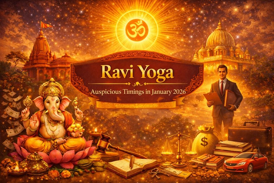 Ravi Yoga Days and Timings in January 2026 - Bharat Articles