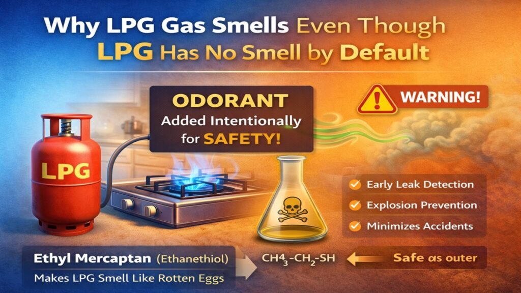 Why LPG Gas Smells Even Though LPG Has No Smell by Default - Bharat ...
