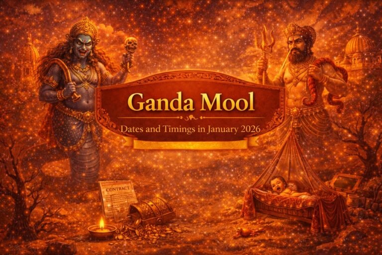 Ganda Mool Dates and Timings in March 2026 - Bharat Articles