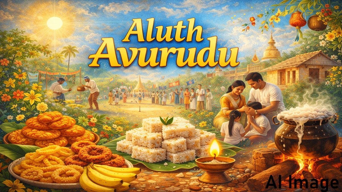 Aluth Avurudda 2026 Wishes in Sinhala, Tamil & English - Bharat Articles