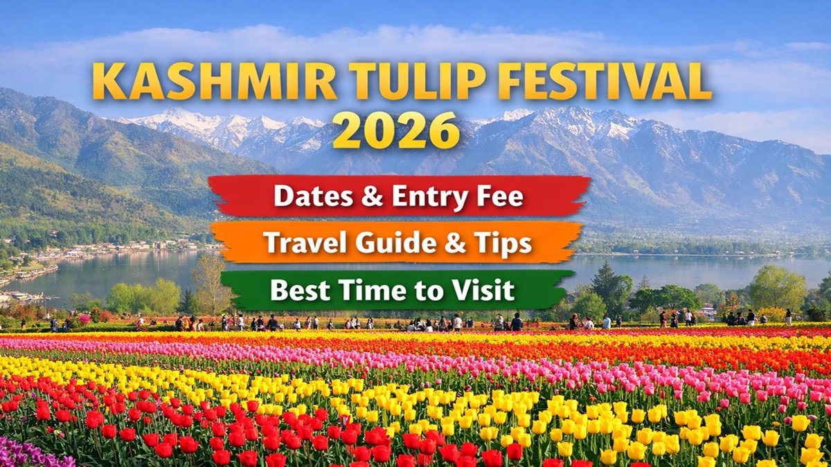 Kashmir Tulip Festival 2026: Complete Travel Guide, Dates, Entry Fee ...